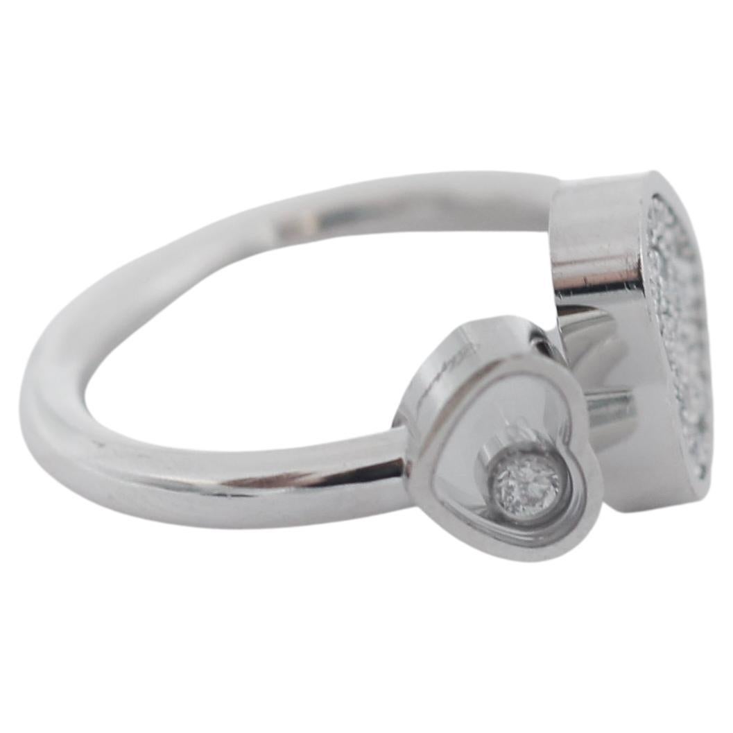 Chopard Five Floating Diamond and Onyx Gents Ring For Sale at 1stDibs