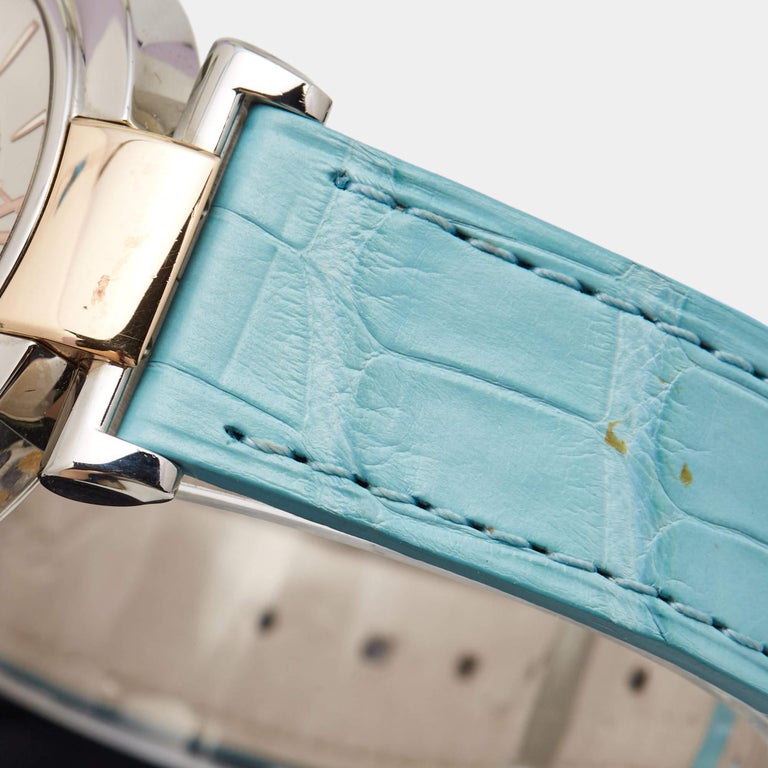 Chopard 18k Rose Gold Stainless Alligator Imperiale Women's Wristwatch ...