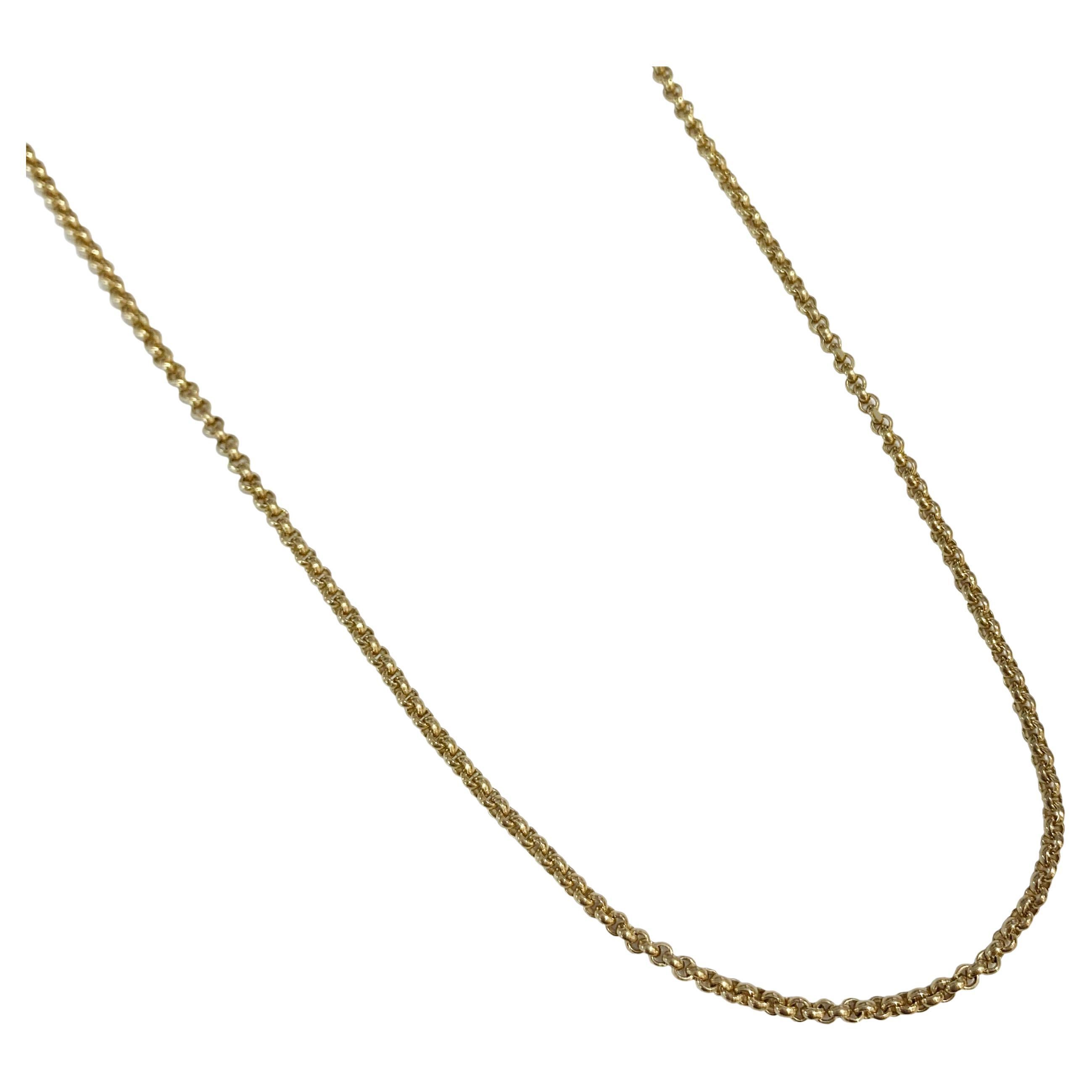 Chopard Casmir Yellow Gold Necklace For Sale at 1stDibs