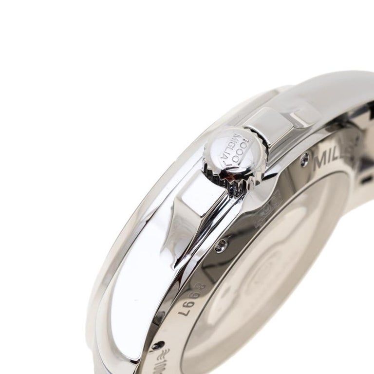 Chopard Black Steel Mille Miglia Gran Turismo XL 8997 Men's Wristwatch ...