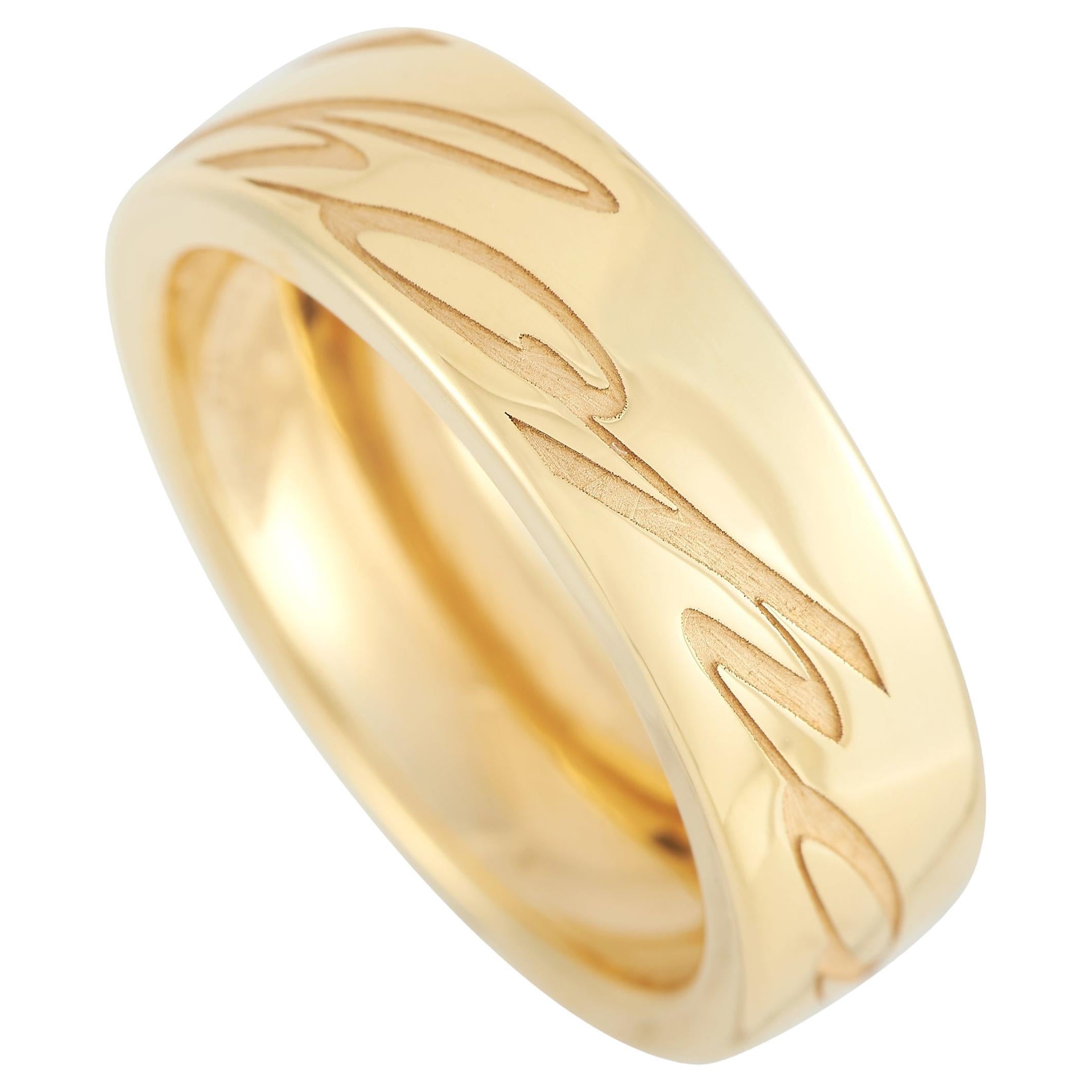 Chopard Chopardissimo 18 Karat Rose Gold Band Ring at 1stDibs ...