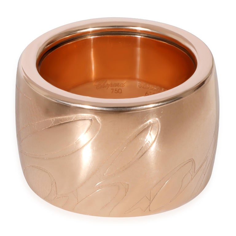 Chopard Chopardissimo Ring in 18K Rose Gold For Sale at 1stDibs