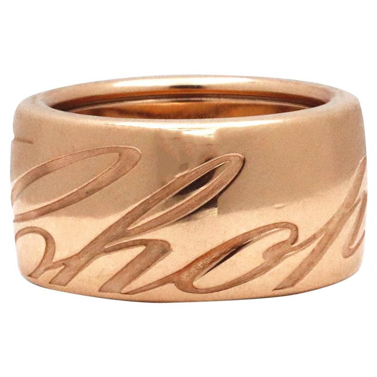 Chopard 'Chopardissimo' Rose Gold Ring at 1stDibs
