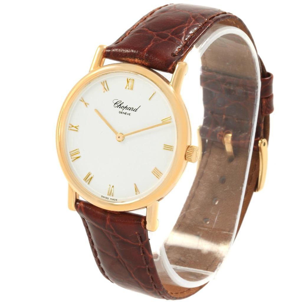 Chopard Classique 18 Karat Yellow Gold Mechanical Men's Watch 16/3154 ...