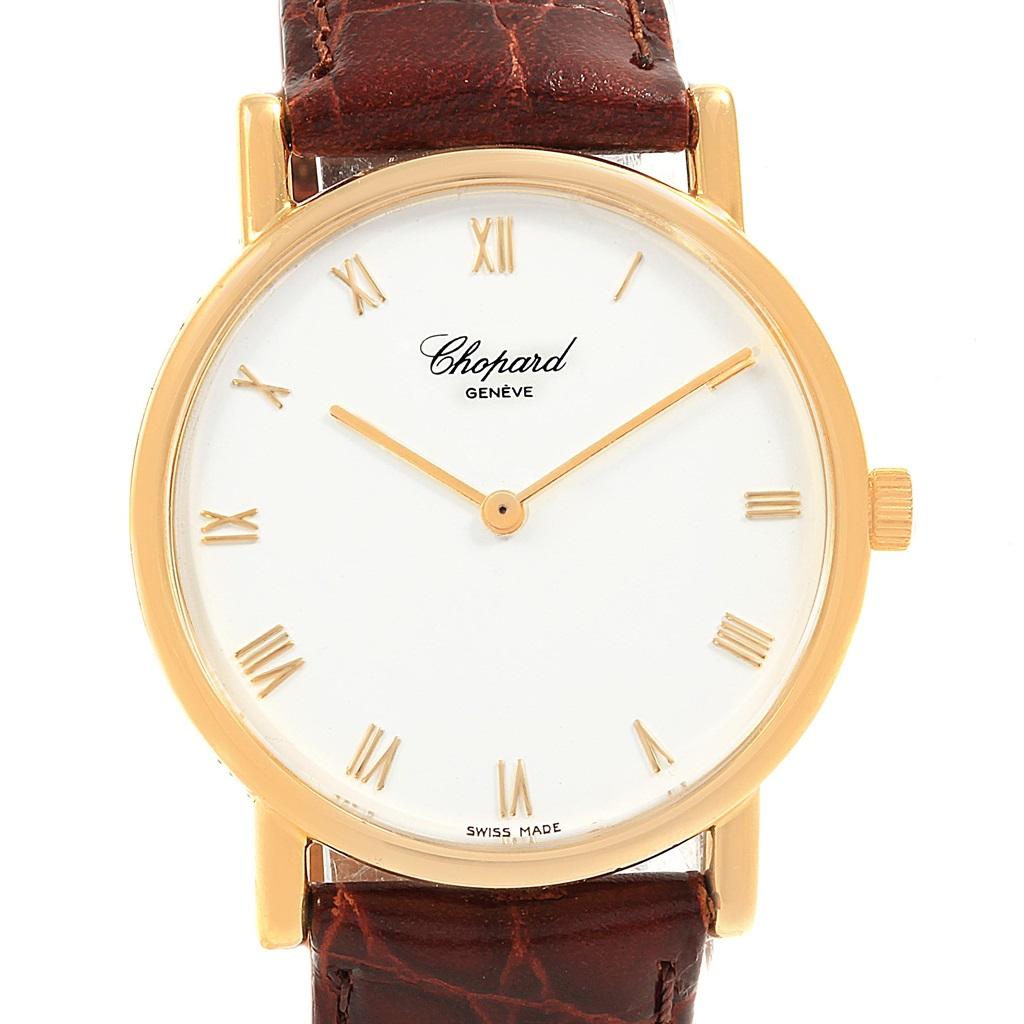 Chopard Classique 18 Karat Yellow Gold Mechanical Men's Watch 16/3154 ...
