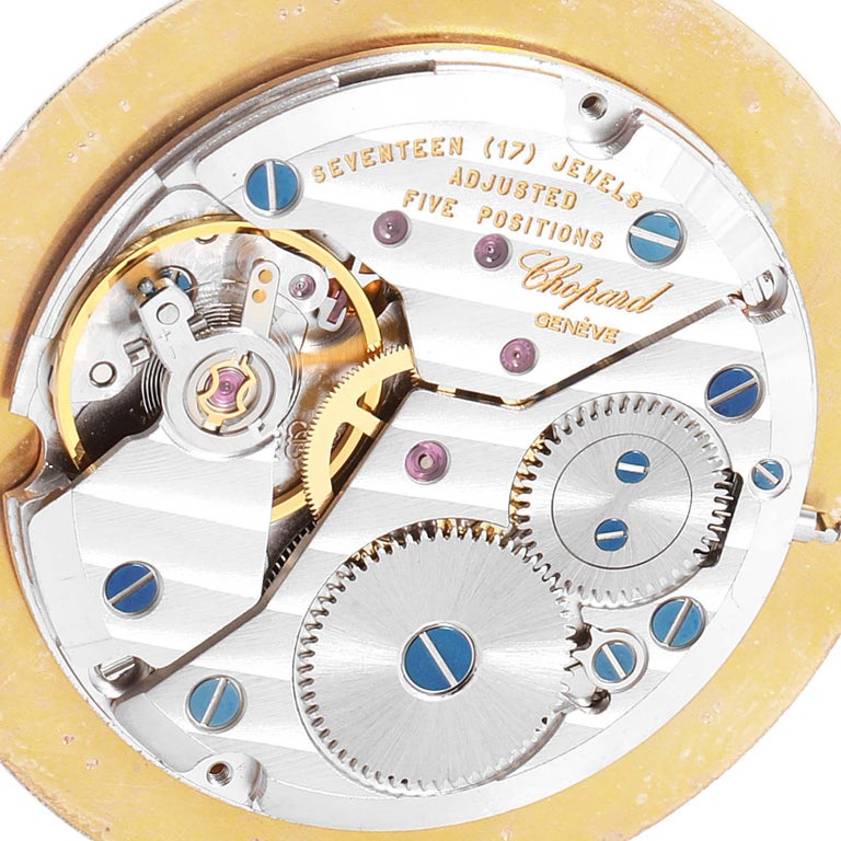 Chopard Classique Yellow Gold Diamond Men's Watch 3154 For Sale at 1stDibs