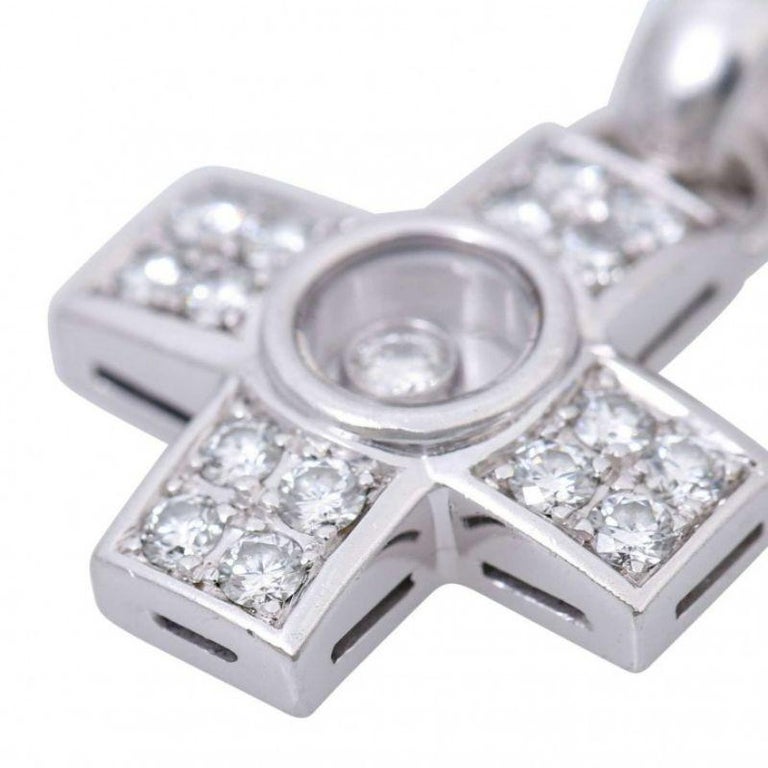 Chopard Cross Pendant 'Happy Diamonds' For Sale at 1stDibs