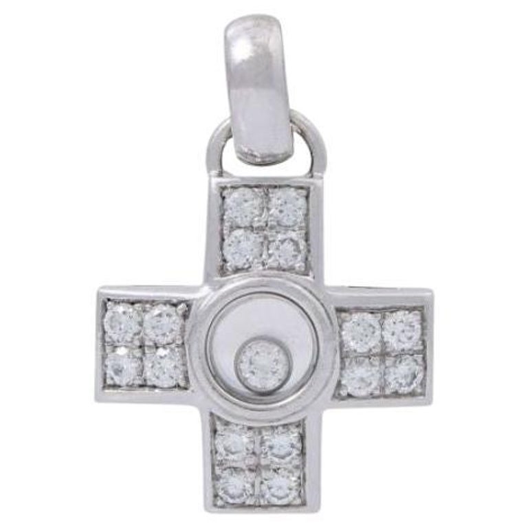 Chopard Cross Pendant 'Happy Diamonds' For Sale at 1stDibs