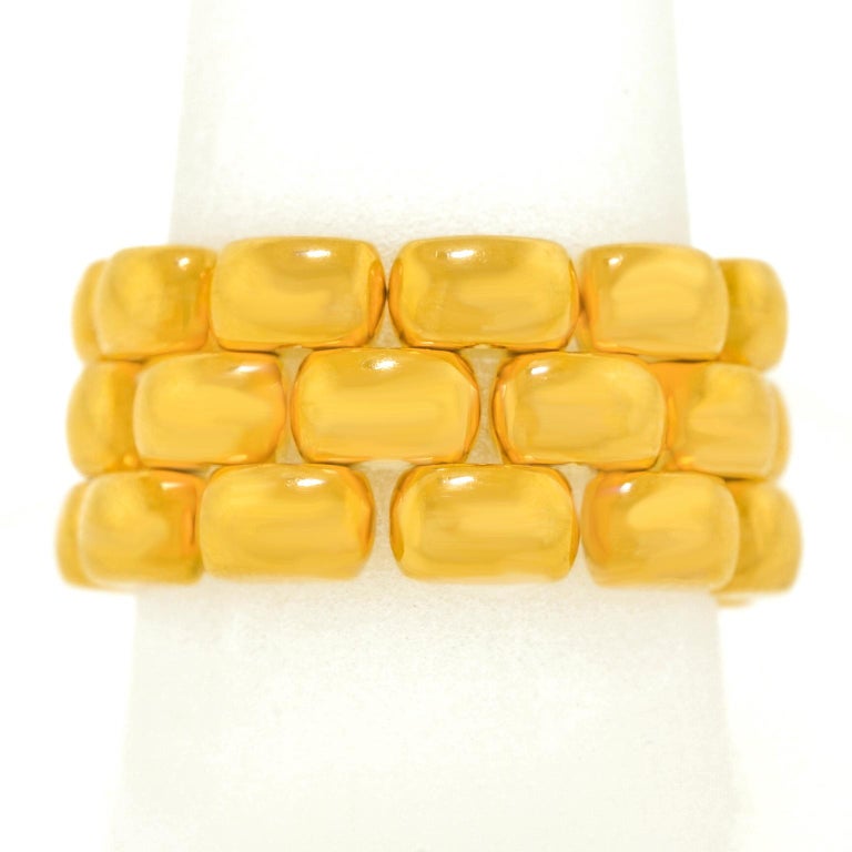 Chopard Flexible Gold Ring For Sale at 1stDibs