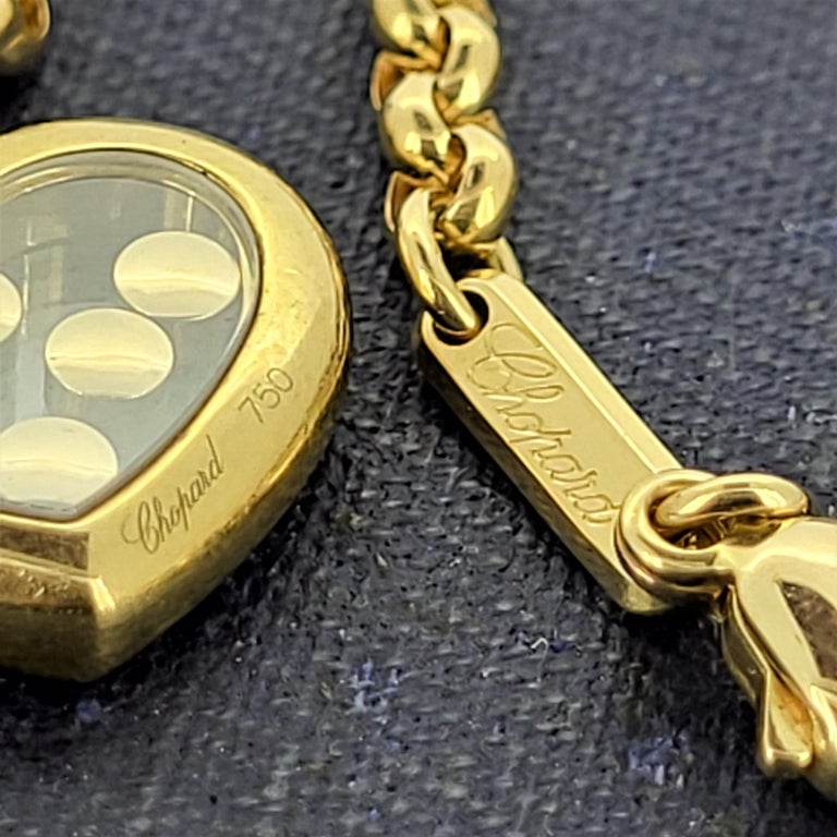 Chopard Floating Diamond Necklace For Sale at 1stDibs