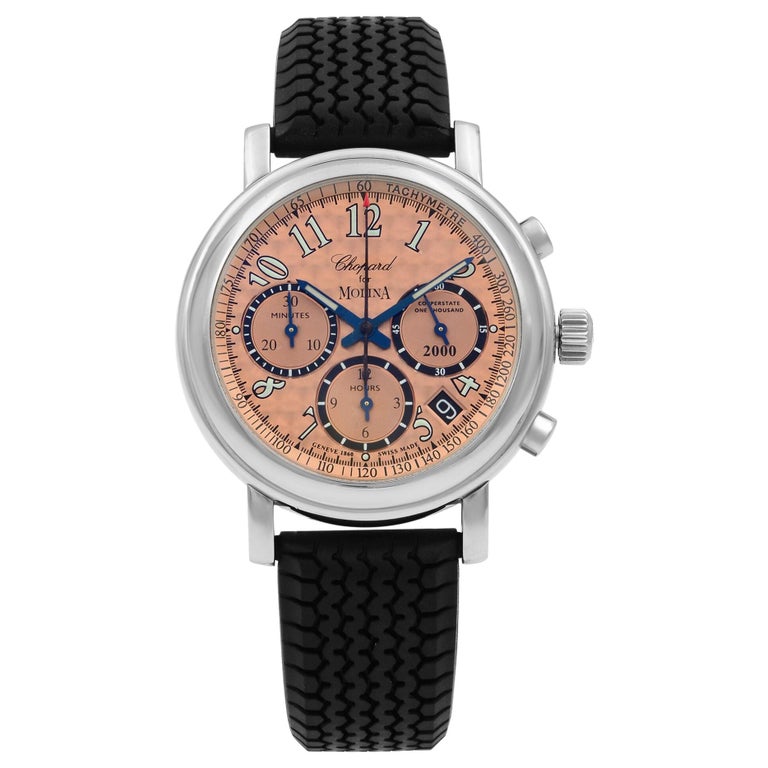 Chopard for Molina Steel LTD Edtion Copper Dial Automatic Ladies Watch ...