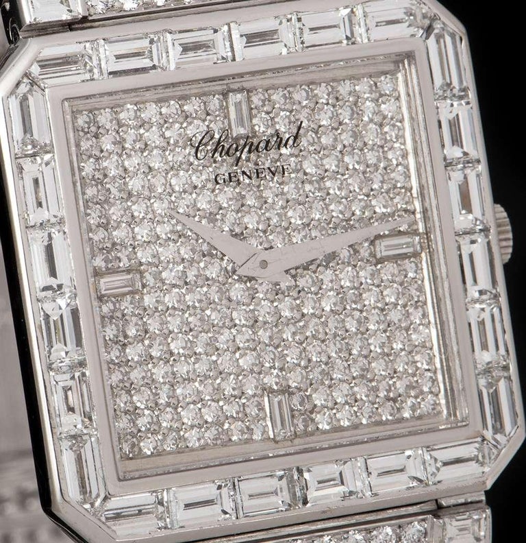 Chopard Fully Loaded Diamond Set Quartz Wristwatch at 1stDibs
