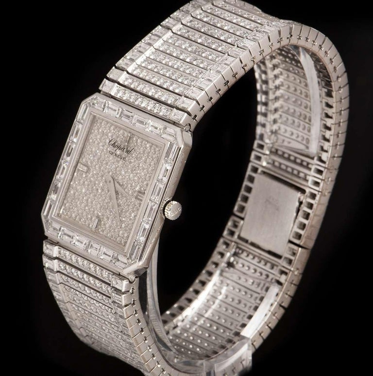 Chopard Fully Loaded Diamond Set Quartz Wristwatch at 1stDibs