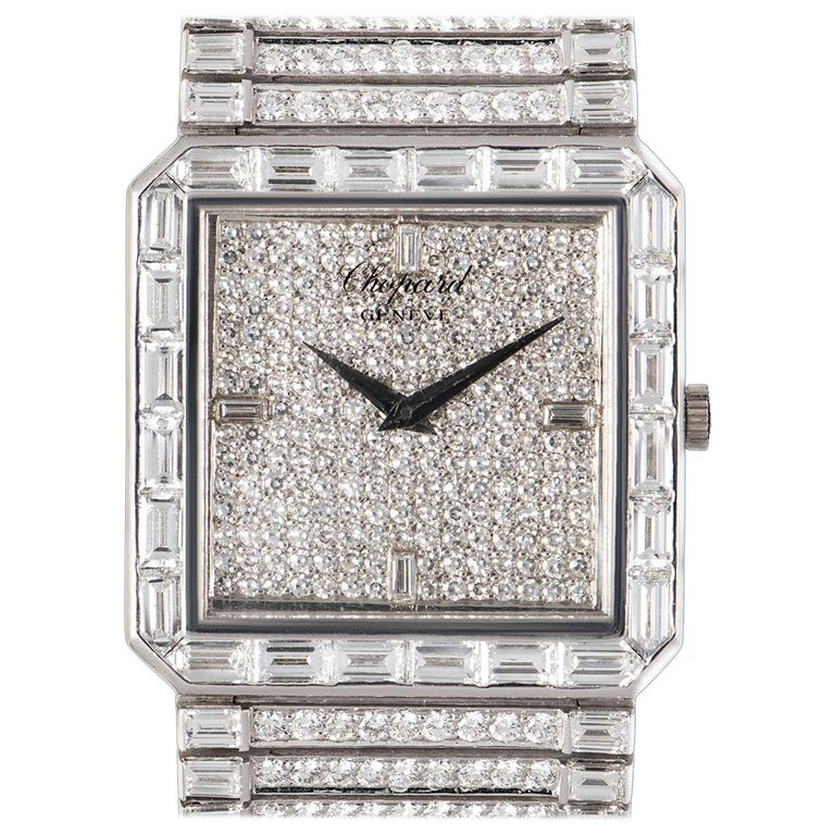 Chopard Fully Loaded Diamond Set Quartz Wristwatch at 1stDibs