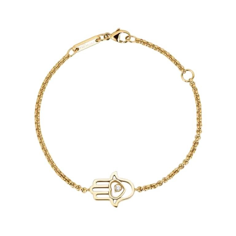 Chopard Happy Diamond Clover Bracelet 857862/5001 For Sale at 1stDibs
