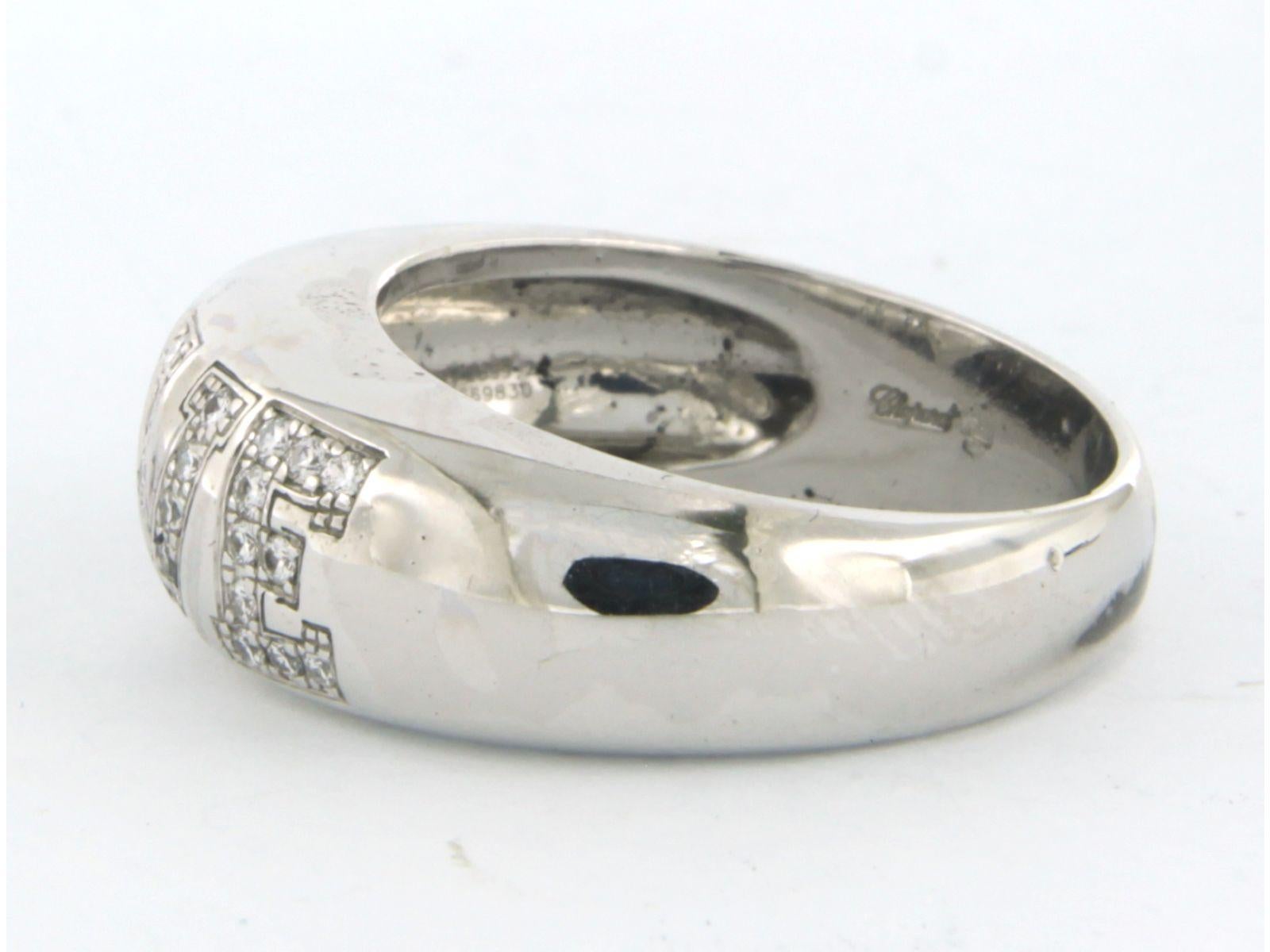 CHOPARD - Ring with diamonds 18k white gold For Sale at 1stDibs