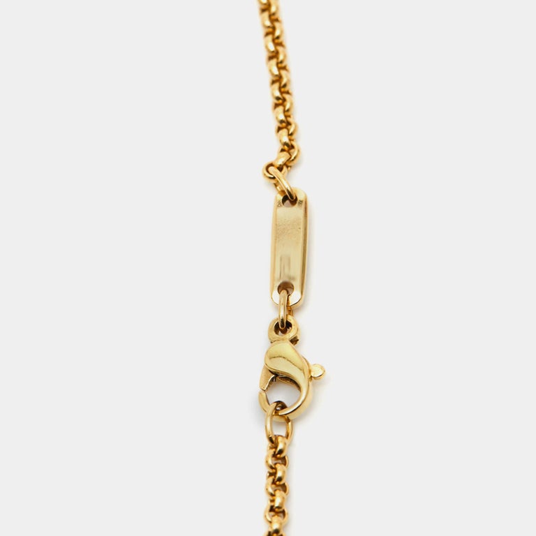 Chopard Happy Diamond Elephant 18k Yellow Gold Pendant Necklace For ...