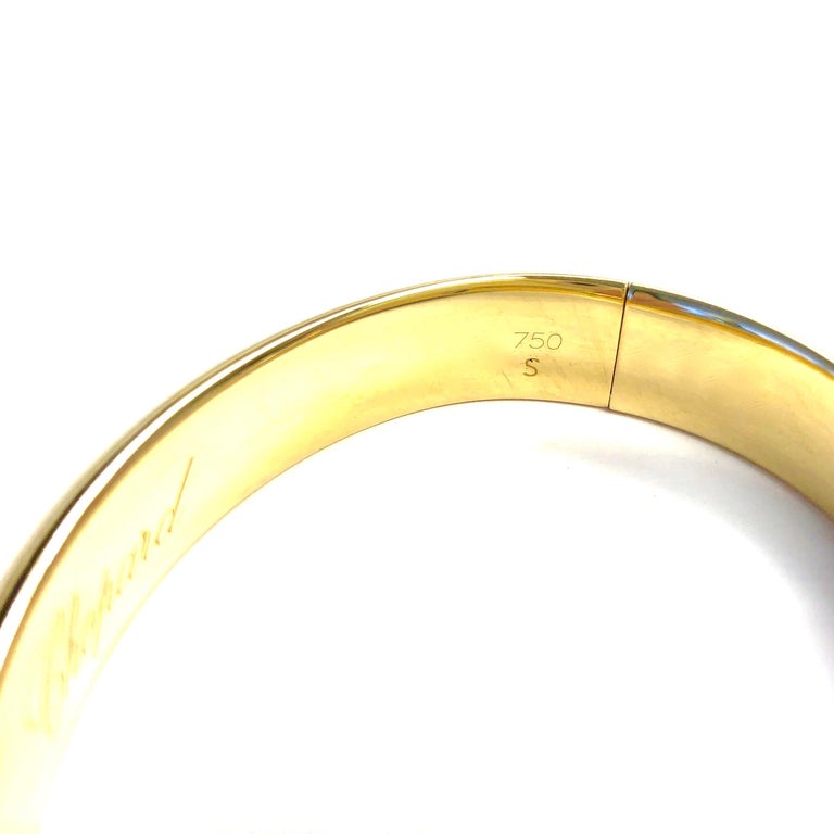 Chopard Happy Diamond Gold Love Bangle at 1stDibs | chopard love bracelet