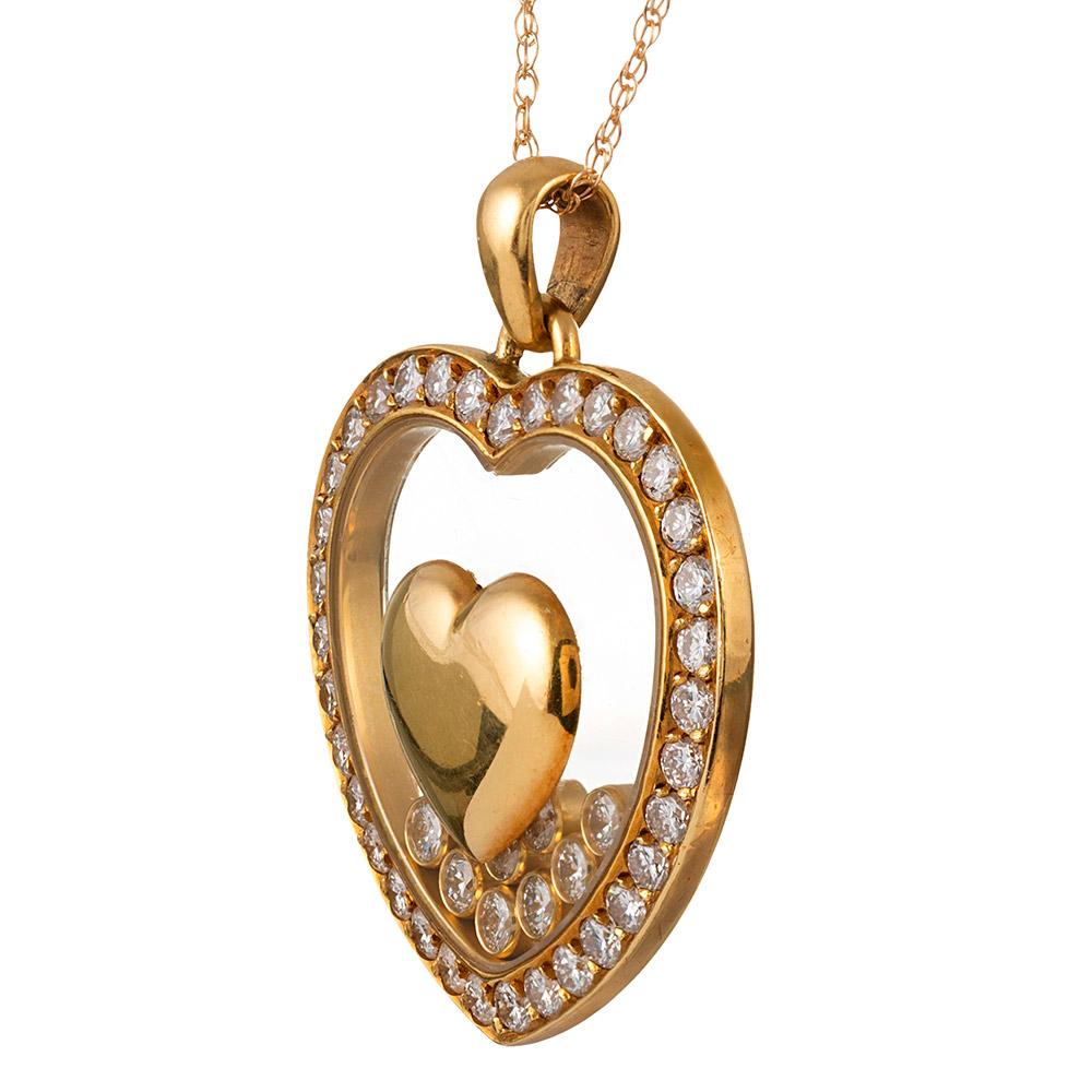 Chopard “Happy Diamond” Heart Pendant For Sale at 1stDibs | chopard ...