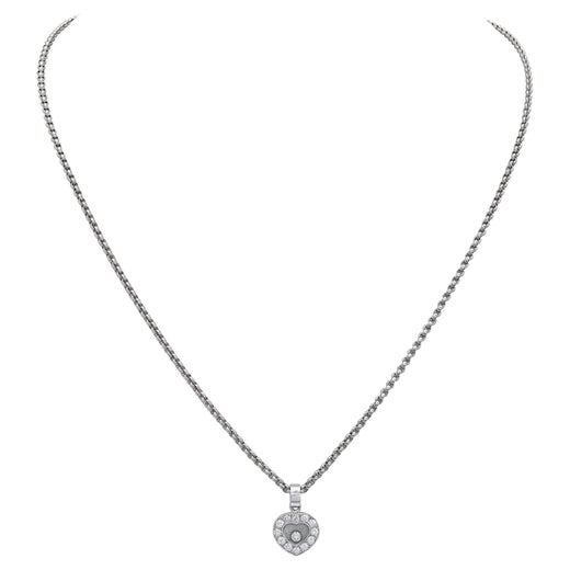 Chopard Happy Diamond Heart Shaped Ring Ref.82 4758 For Sale at 1stDibs