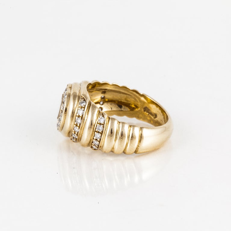 Chopard Happy Diamond Heart Ring in Yellow Gold at 1stDibs | chopard ...