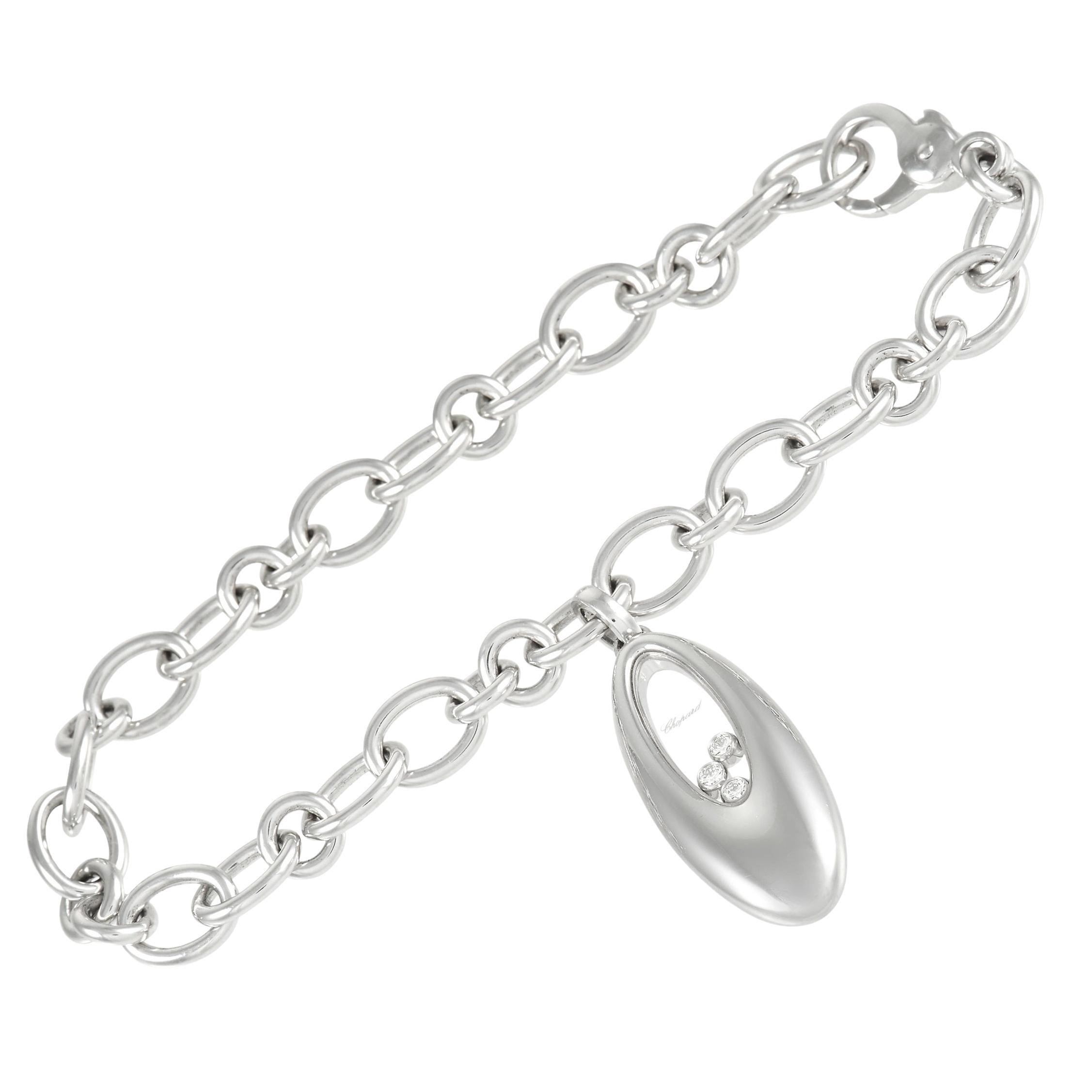 CHOPARD "Happy Diamond " Bracelet at 1stDibs