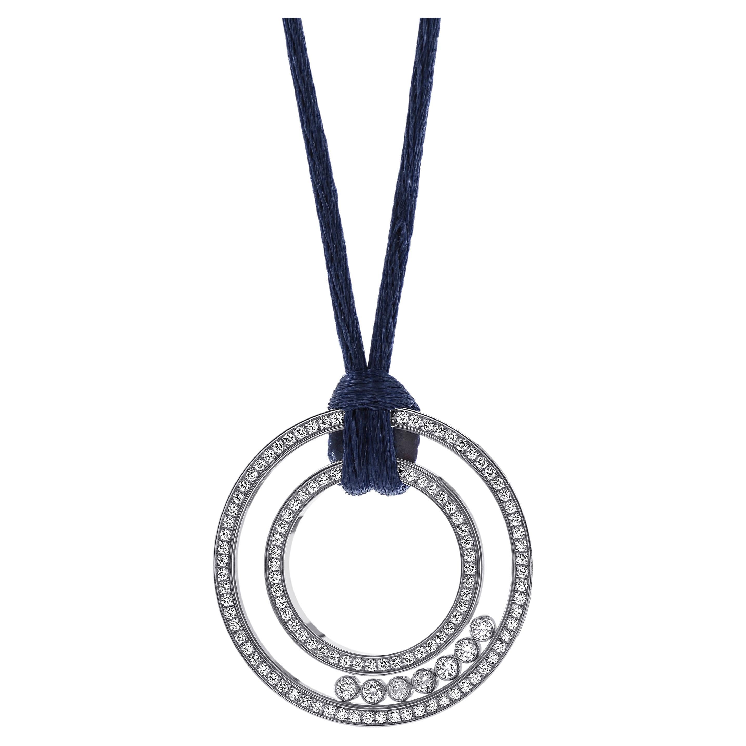 Chopard Happy Diamond Moon and Stars Necklace at 1stDibs | chopard moon ...
