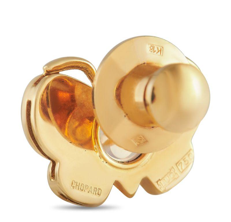 Chopard Happy Diamonds 18k Yellow Gold 0.05 Carat Diamond, Emerald ...