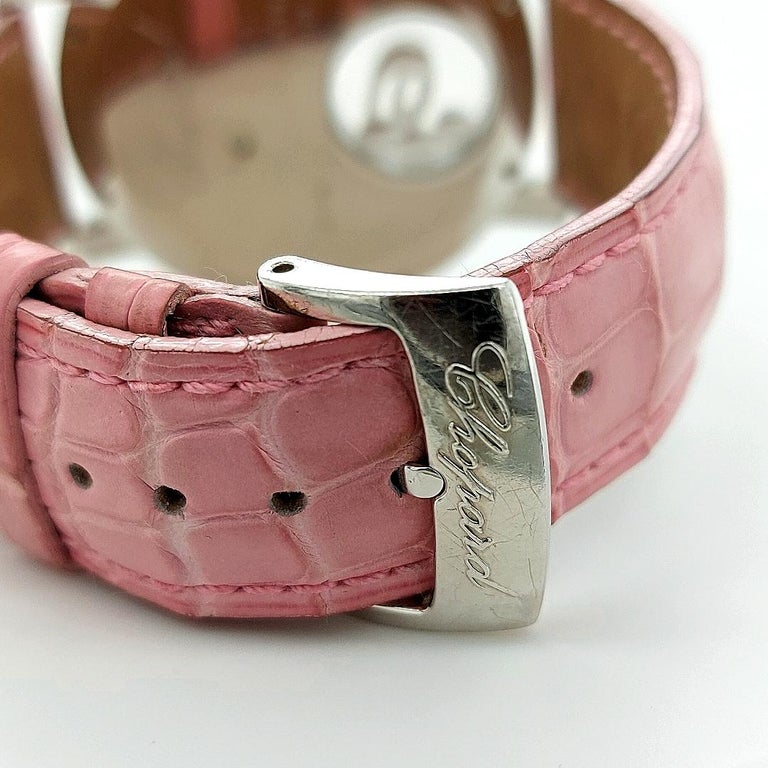 Chopard Happy Diamonds Happy Time Full Diamonds Set White Gold, Mother ...