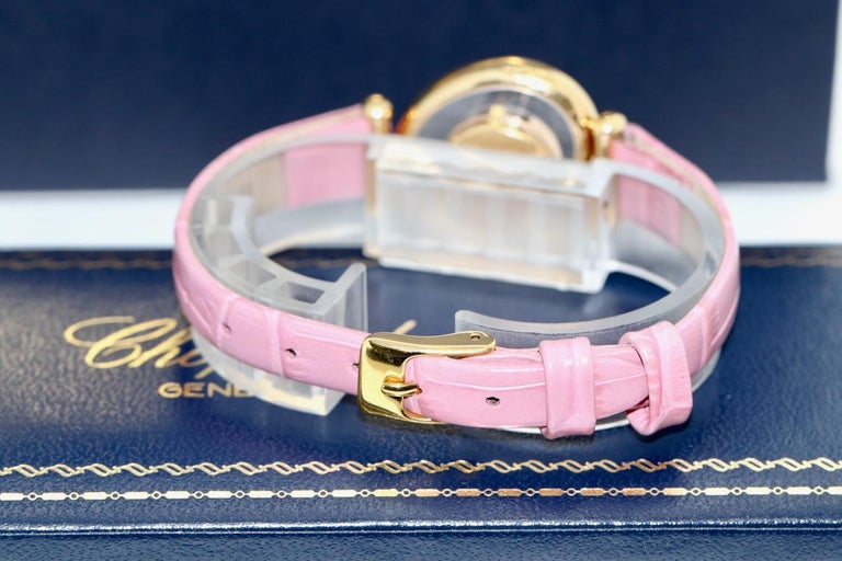 Chopard Happy Diamonds Heart, 18 Karat Gold Ladies Wrist Watch For Sale ...