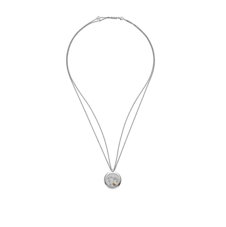 Chopard Happy Diamonds Pendant 799450-1201 For Sale at 1stDibs | chopard happy diamond pendant