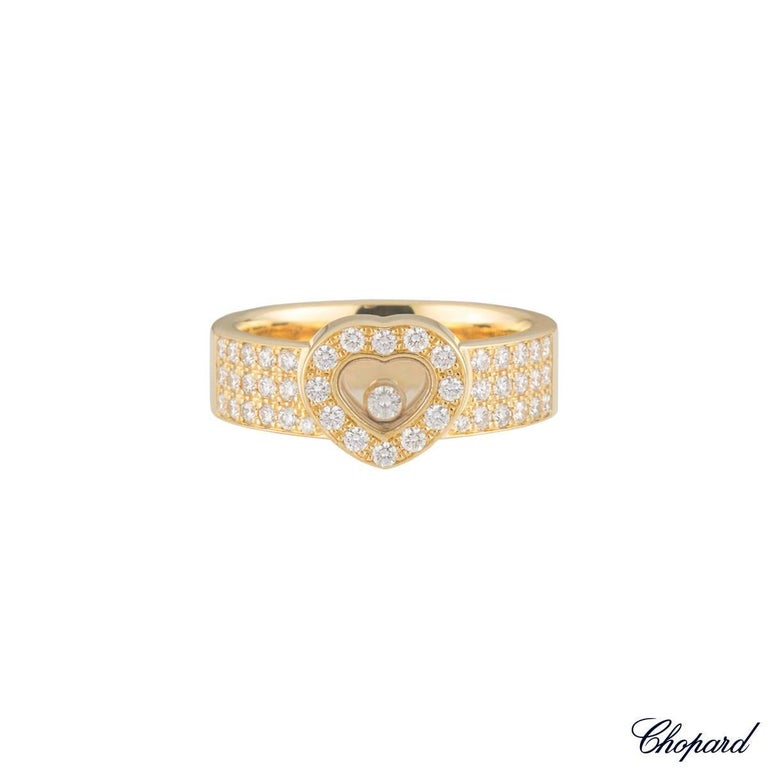 Chopard Happy Diamonds Ring at 1stDibs | chopard floating diamond ring ...