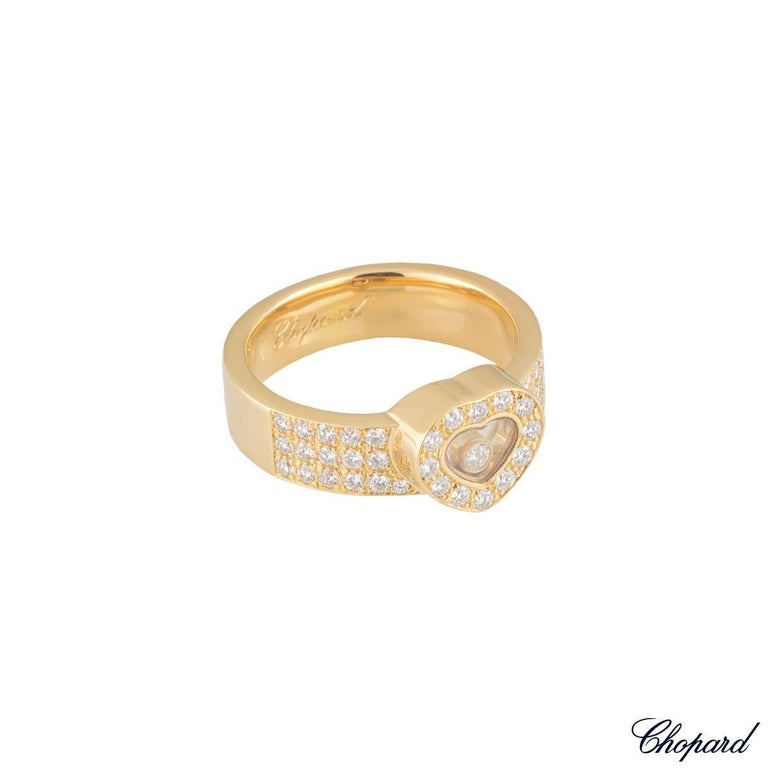 Chopard Happy Diamonds Ring at 1stDibs | chopard floating diamond ring ...