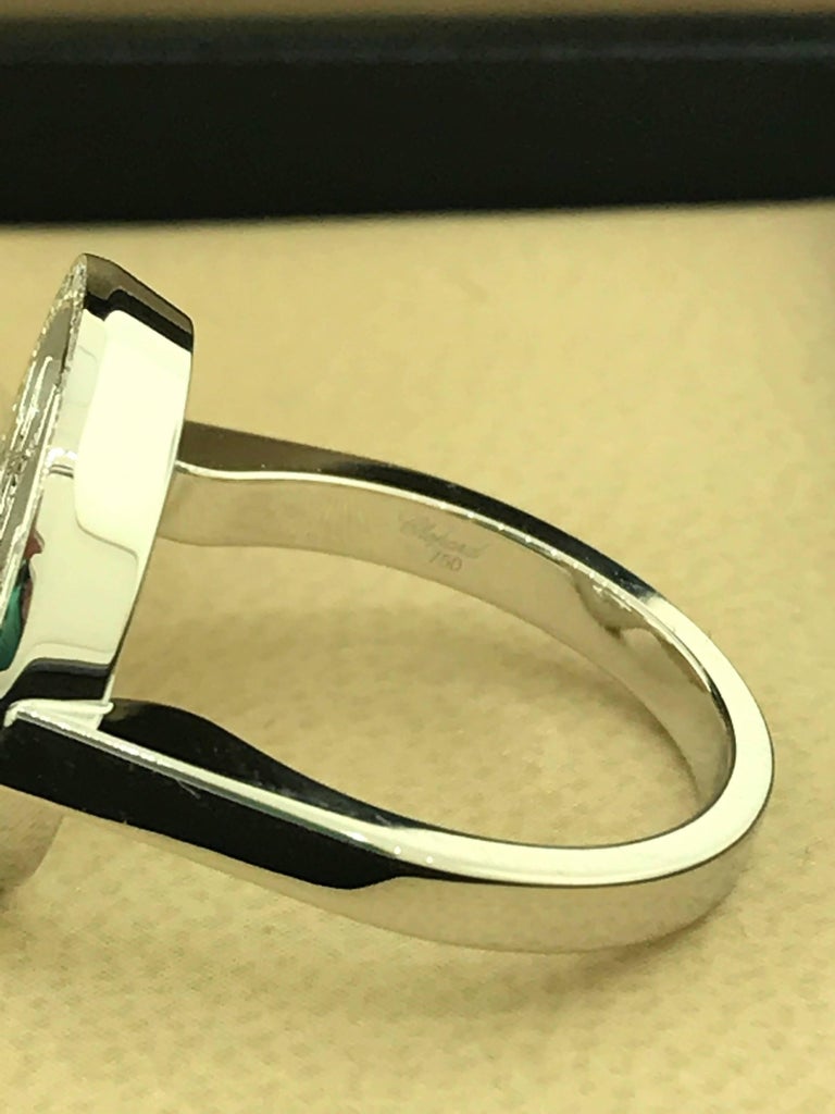 Chopard Happy Diamonds Sun 18 Karat Gold Pave Diamond Ring 82/6981 For ...