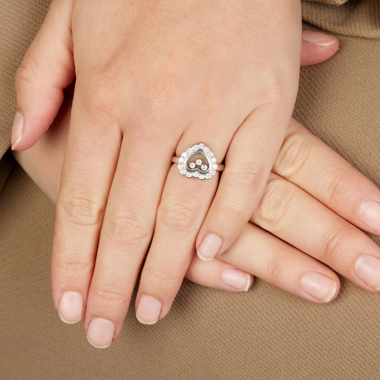 Chopard Happy Hearts Ring For Sale at 1stDibs