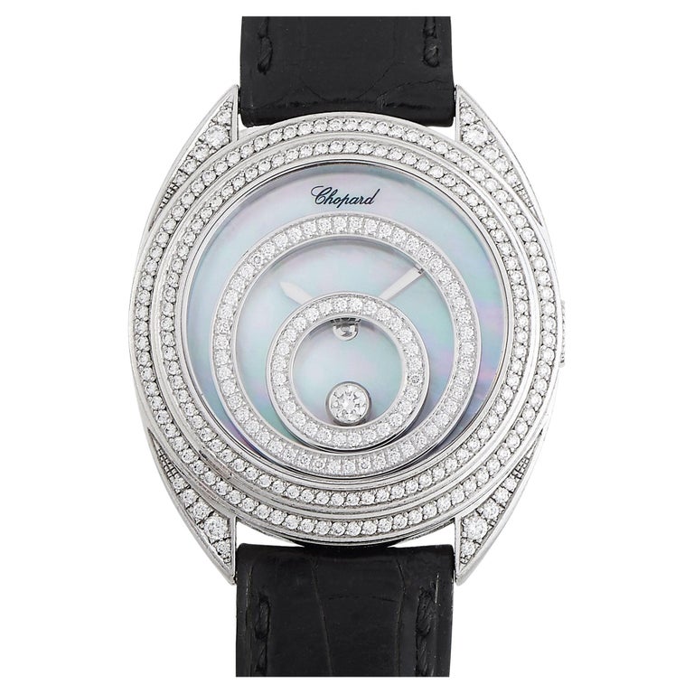 Chopard Happy Spirit Diamond Mother of Pearl Dial Watch 20/7061-20 at ...