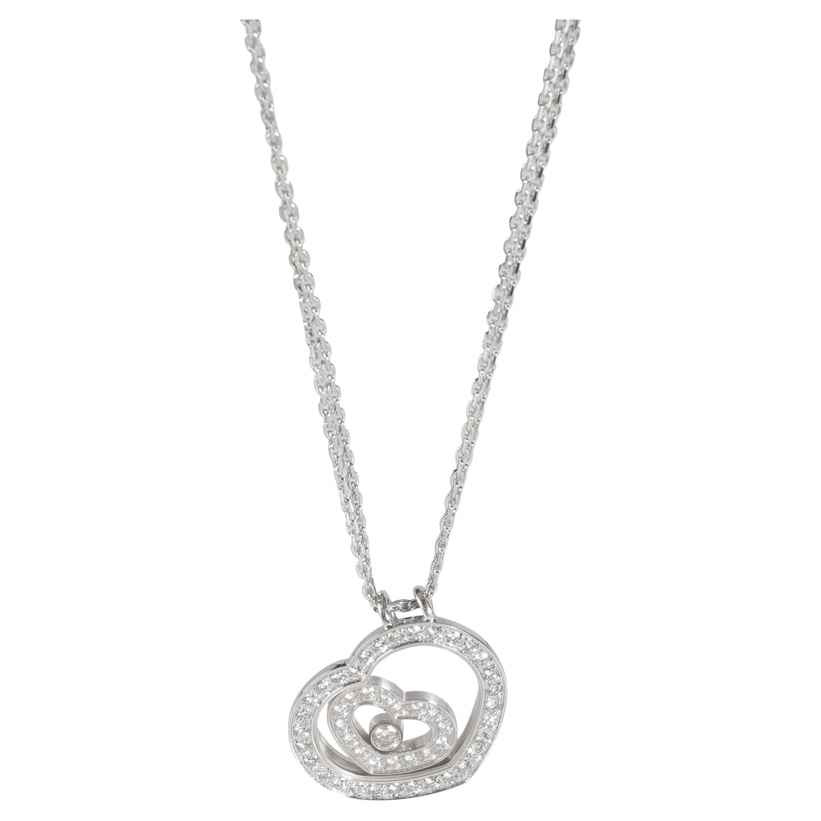 Chopard Happy Spirit Gold Diamond Pendant Necklace at 1stDibs