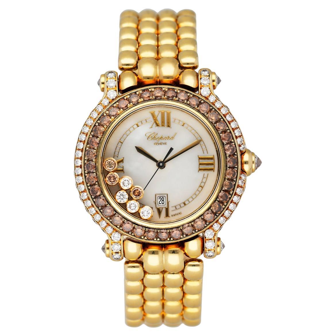 Chopard Happy Sport 27/8418-23 Women Quartz Watch White Dial SS at 1stDibs