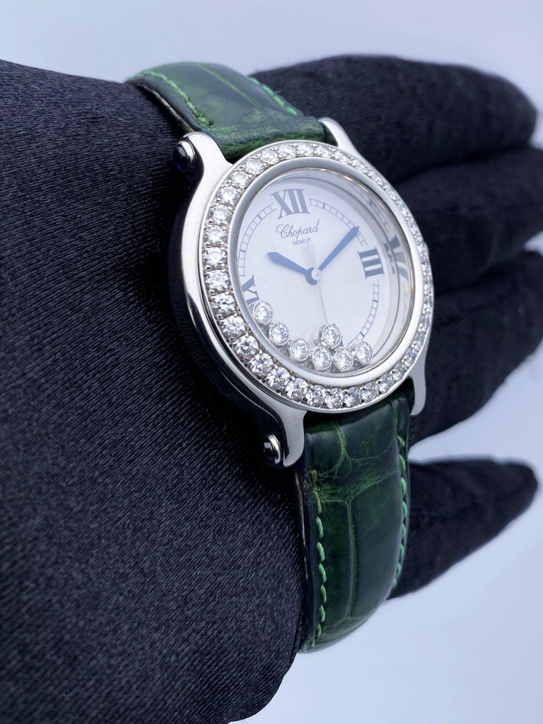 Chopard Happy Sport 27/8236-23 White Dial Ladies Watch Box Papers For ...