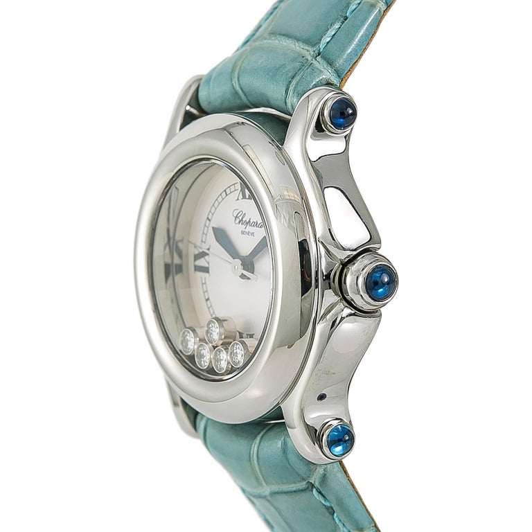 Chopard Happy Sport 27/8245-23 Women’s Quartz Watch with Box and Papers at 1stDibs
