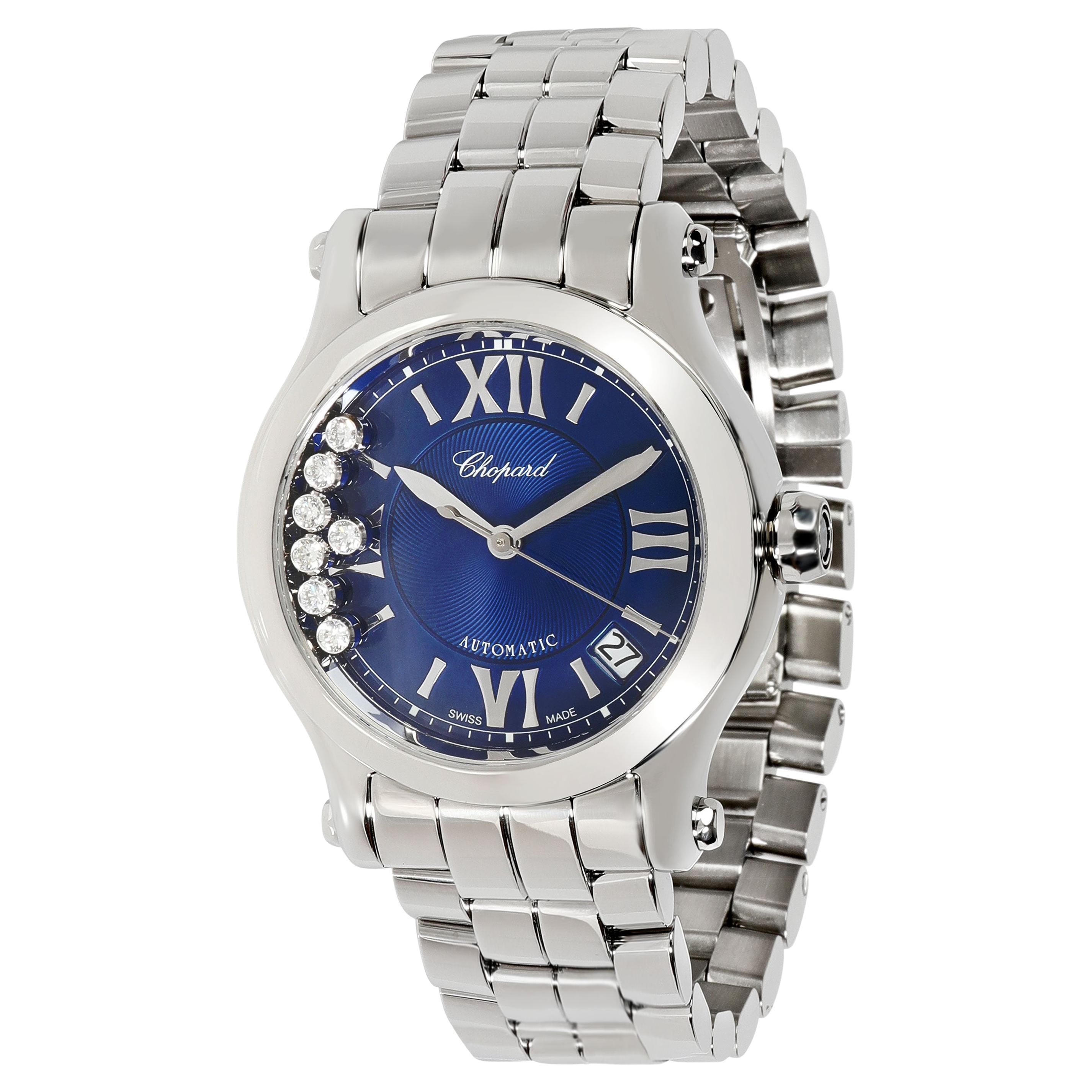 Chopard Lady's Stainless Steel and Diamond Happy Sport Snowflake ...