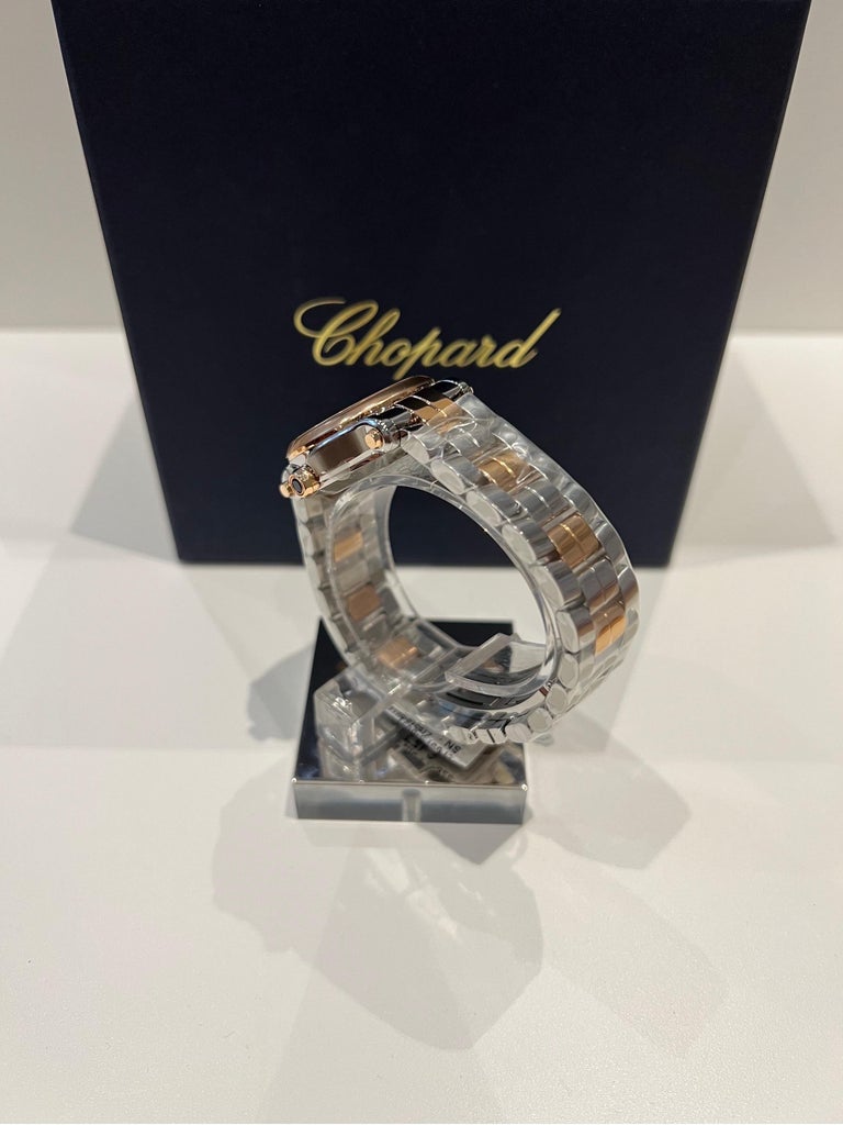 Chopard Happy Sport Automatic Bicolor 278573-6017 For Sale at 1stDibs