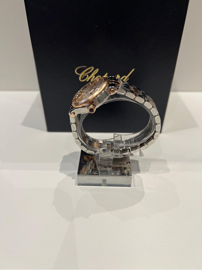 Chopard Happy Sport Automatic Bicolor 278608-6002 For Sale at 1stDibs