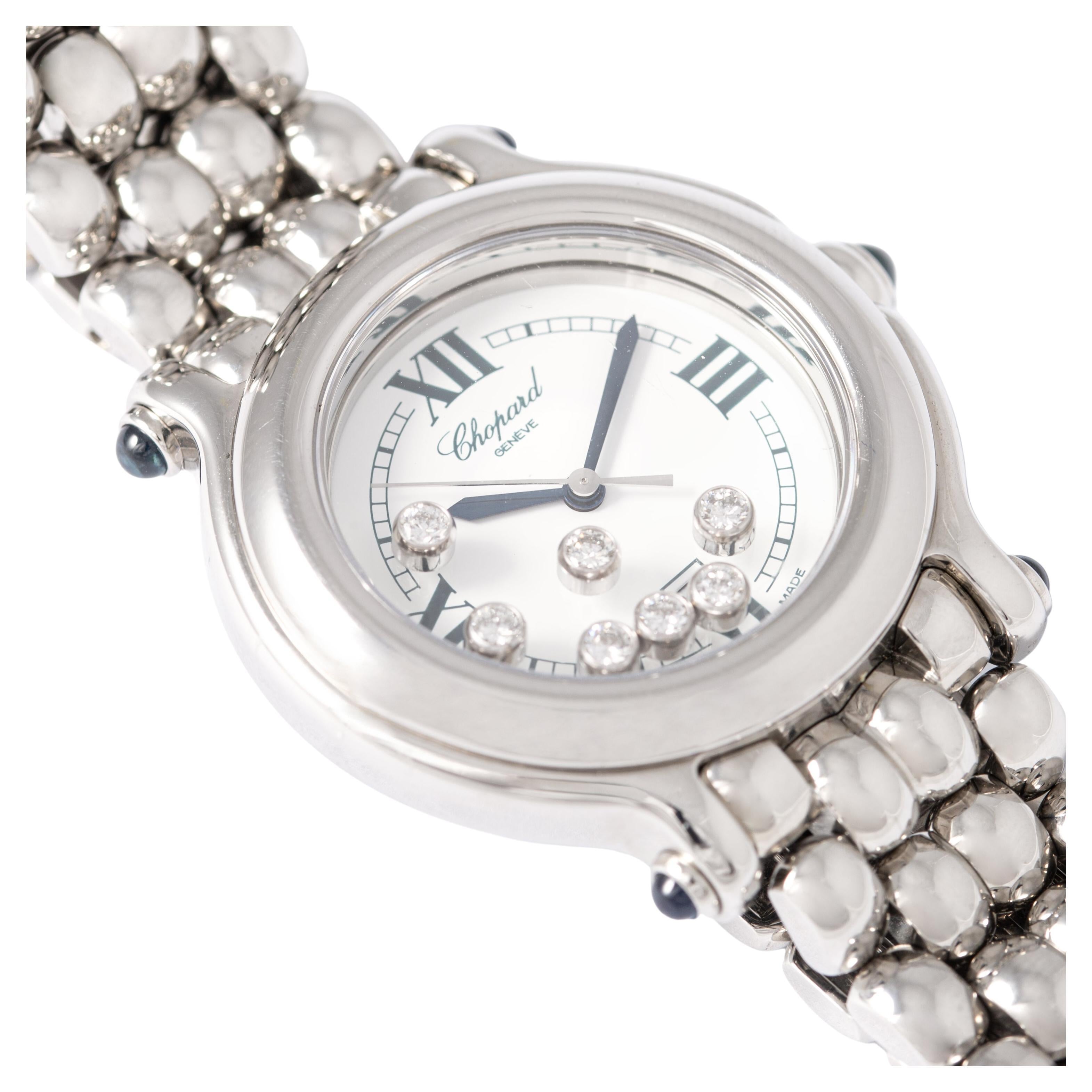 Chopard Happy Sport 7 Diamond 18K Yellow Gold 27/7000-23 Wristwatch at ...