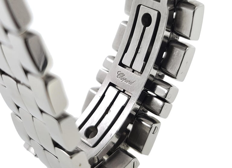 Chopard Happy Sport Full Set Jewelry 7 Diamonds 1 Sapphire 27/84773001 ...