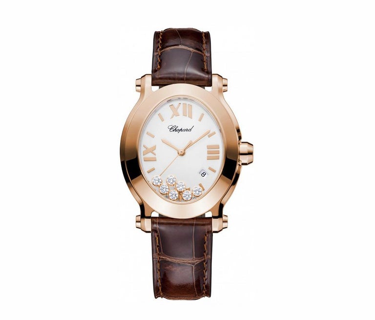 Chopard Happy Sport Oval 275350-5001 For Sale at 1stDibs