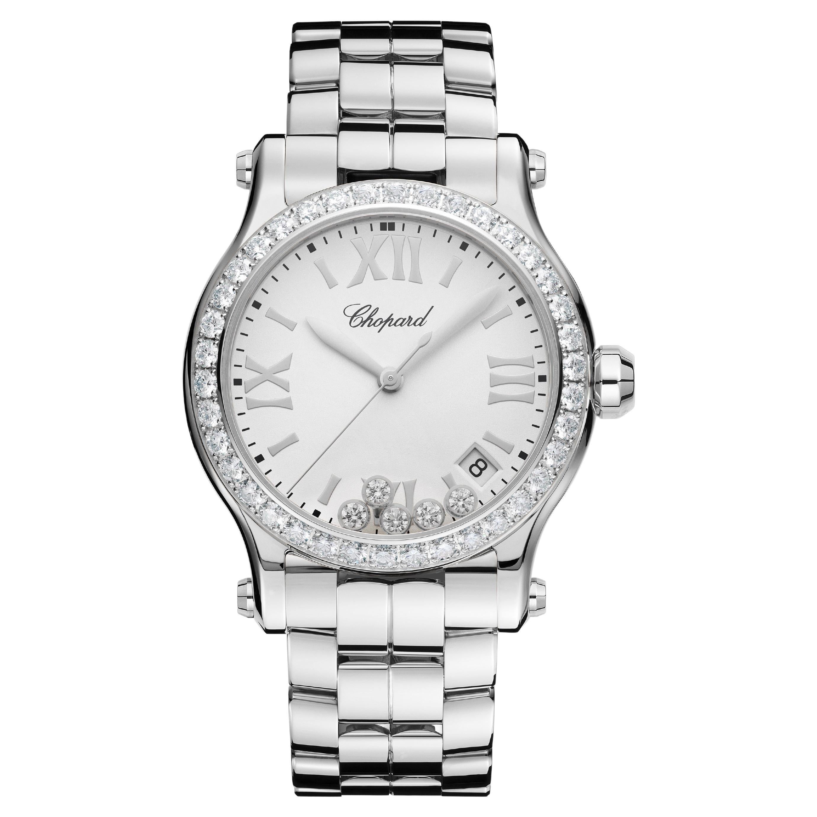 Chopard Happy Sport Floating Diamond Butterfly Quartz Women's Watch at ...