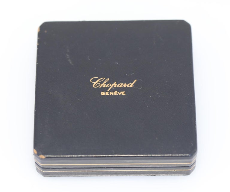 Chopard Happy Diamonds Heart Pendant Emerald Ruby Sapphire Box, 1980 at ...