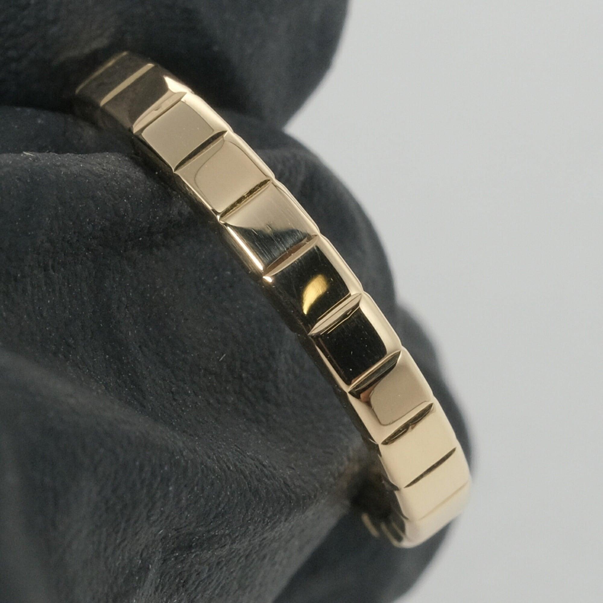 Chopard Ice Cube Ring in 18K Yellow Gold For Sale at 1stDibs