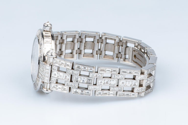 Chopard Imperiale Ladies Wrist Watch 18 Carat White Gold Full Diamonds ...